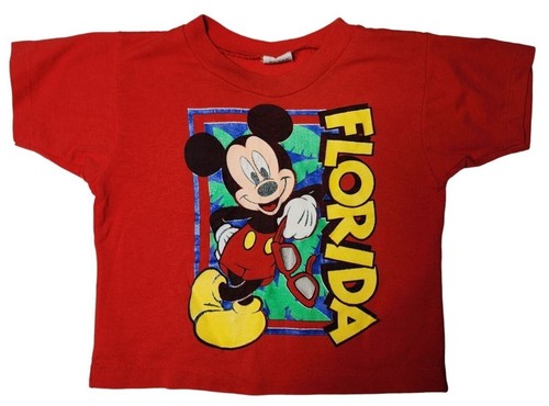 Vintage Single Stitch Mickey's Stuff for Kids Jog Togs Disney Florida T ...