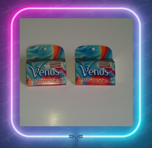 8 REFILL Razor Blade CARTRIDGES: For Gillette Women Venus Vibrance ...