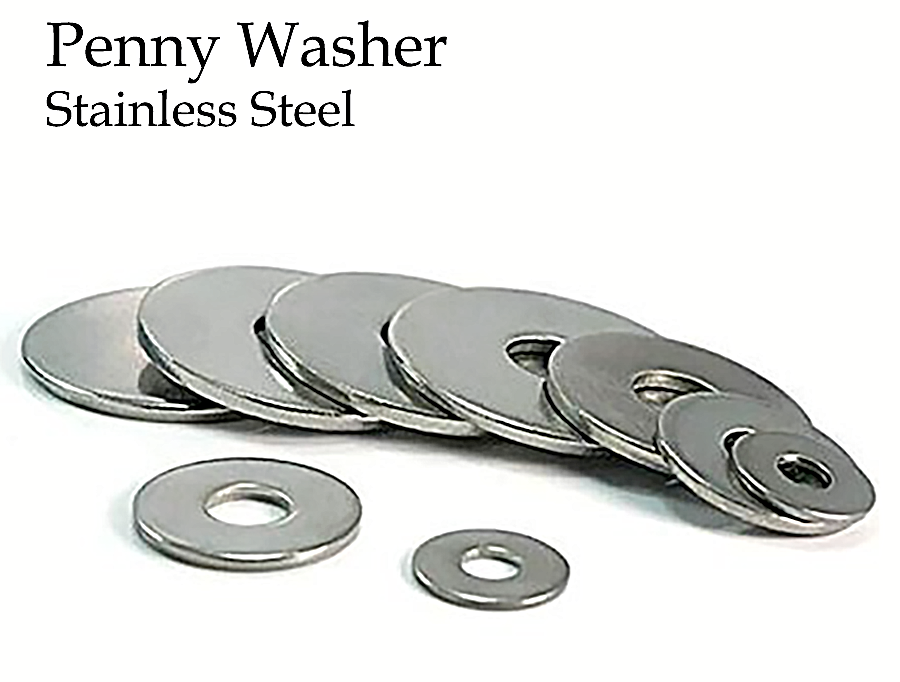 Penny Washers 3mm 4mm 5mm 6mm 8mm 10mm 12mm STAINLESS STEEL | eBay