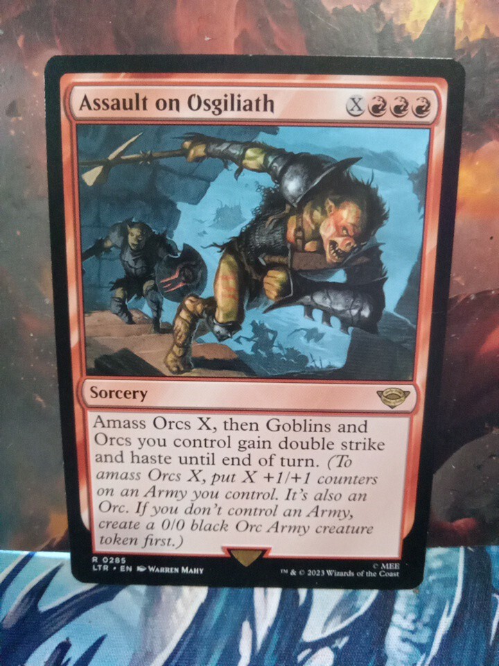 MTG Assault on Osgiliath The Lord of the Rings: Tales of Middle-earth ...