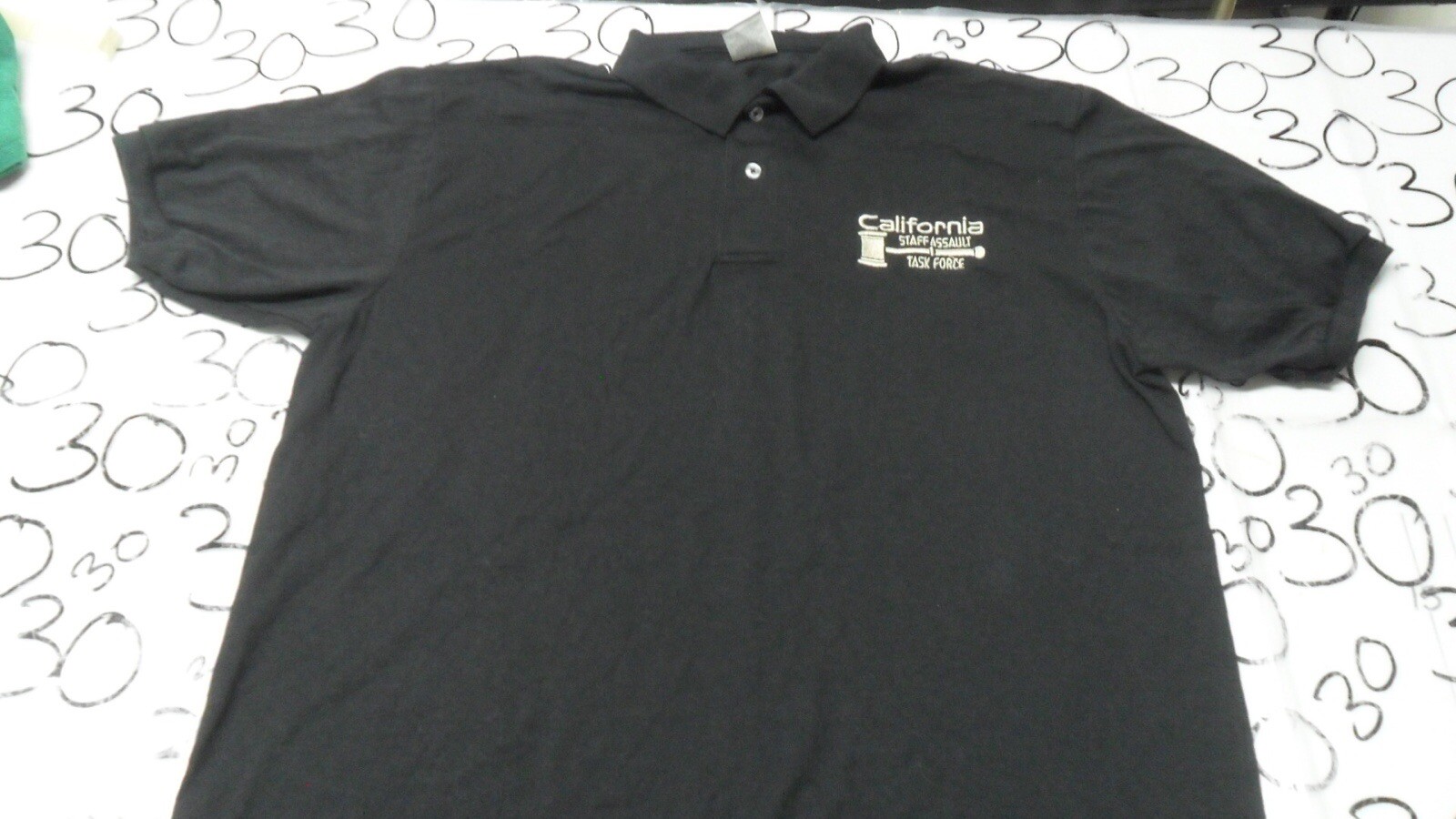 Large Vintage California Staff Assault Task Force Polo Shirt | eBay