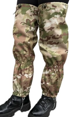 Army Gaiters mountains hiking military surplus Multicam MTP/MCU 60 cm ...