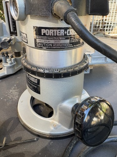 Porter Cable Router 6902 Motor/D-Handle Base w/ Extras Made in USA | eBay