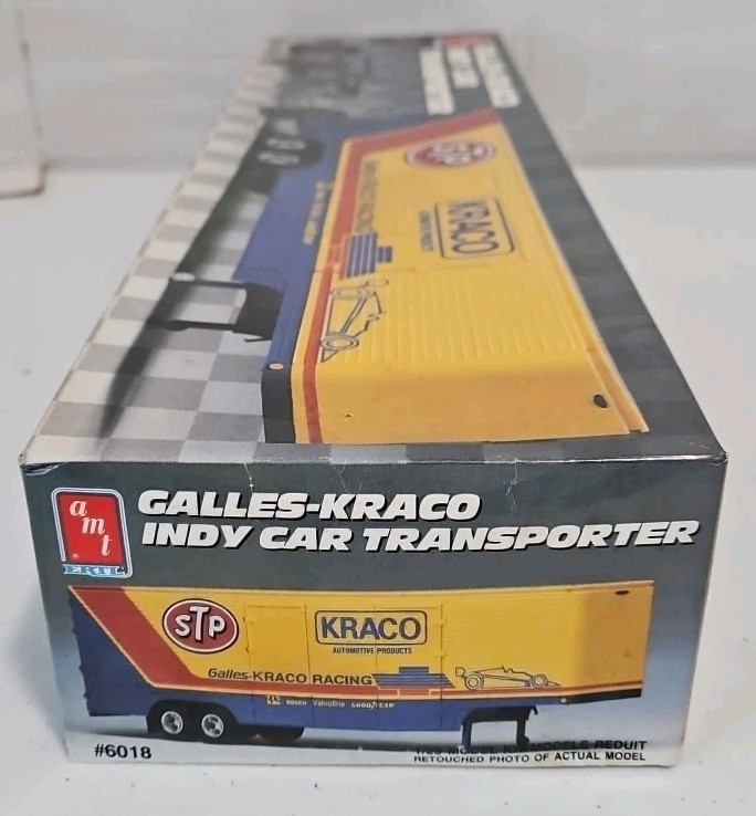AMT Galles-Kraco Indy car Transporter Vintage Model kit 1/25 scale New ...