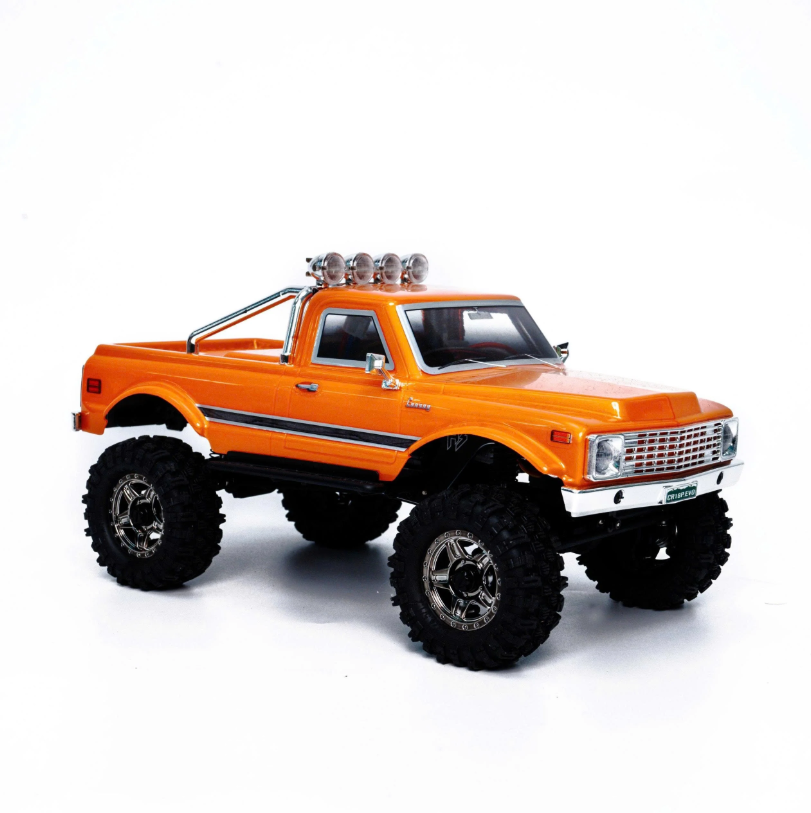 Hobby Plus CR18P EVO V2 Convoy 4x4 RTR 1/18 Trail Crawler Orange RC Car ...