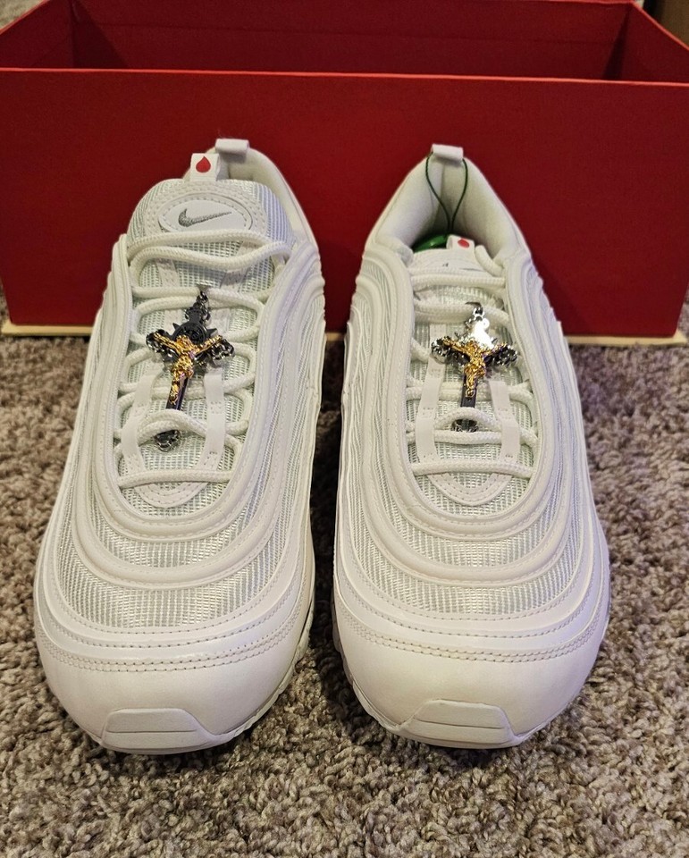 MSCHF x Nike Air Max 97 "Jesus Walk on Water " Men's size 11 US | eBay