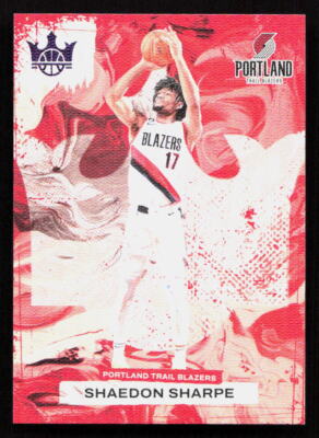 2023-24 Panini Court Kings #66 Shaedon Sharpe Violet #/49 | eBay