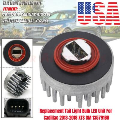 New For Cadillac 2013-2018 ATS XTS Tail Light Bulb LED Unit 13579168 ...