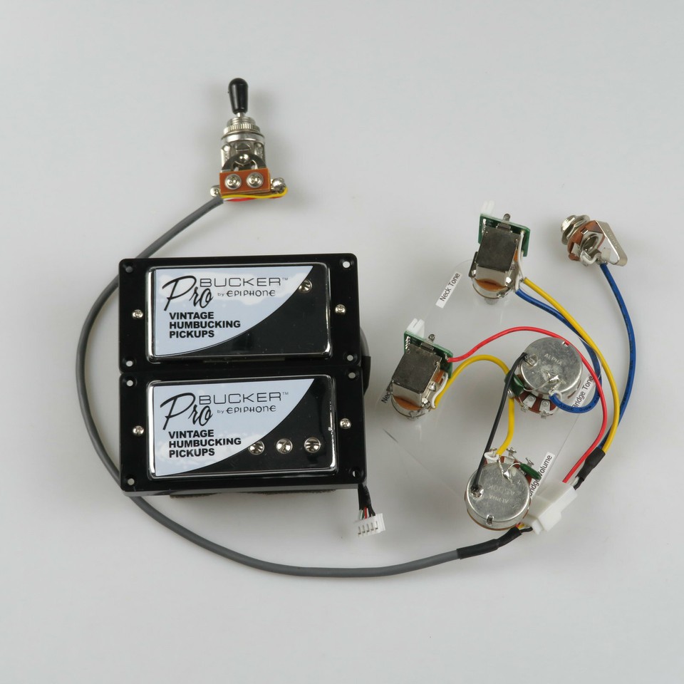 For LP SG Epiphone ProBucker Humbucker Pickup with Push Pull Wiring ...