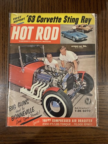 Hot Rod Magazine October 1962!!!!!! | eBay