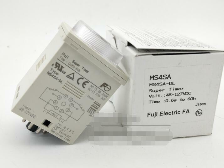 1PCS New Fuji MS4SA MS4SA-DL Super Timer 48-127VDC In Box Brand | eBay