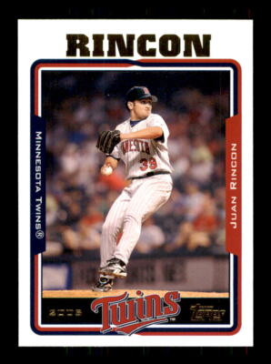 2005 Baseball Topps Juan Rincon Minnesota Twins #523 | eBay