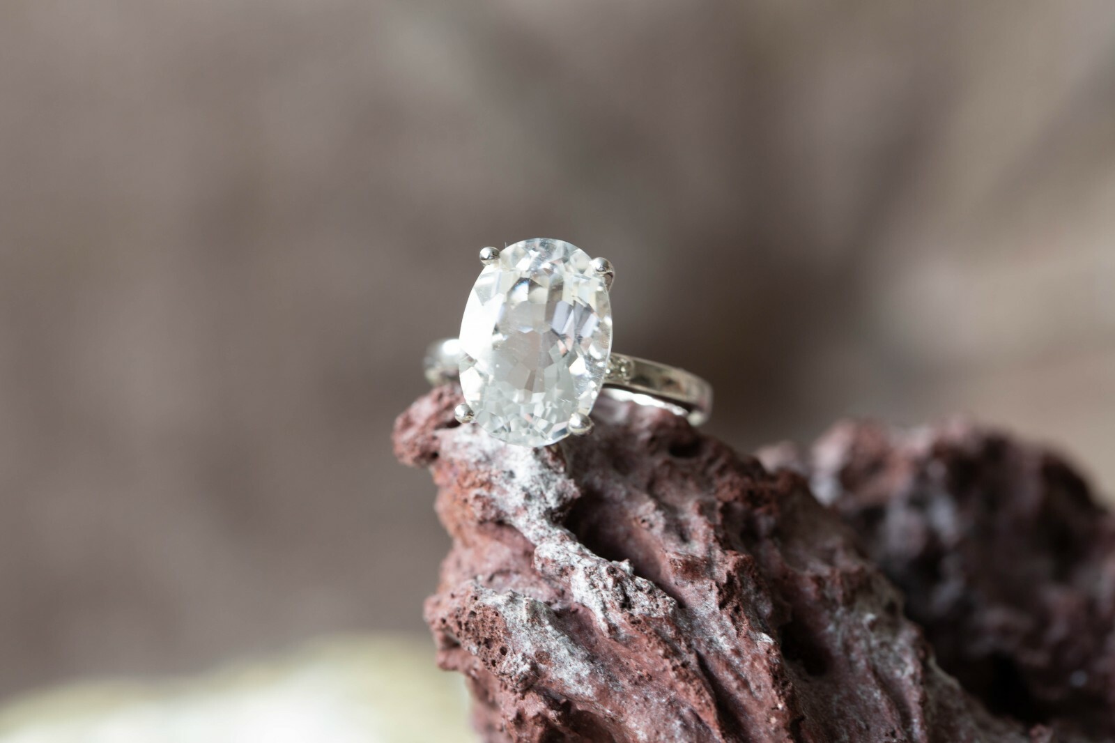 Petalite & Diamond Sterling Silver Ring | eBay