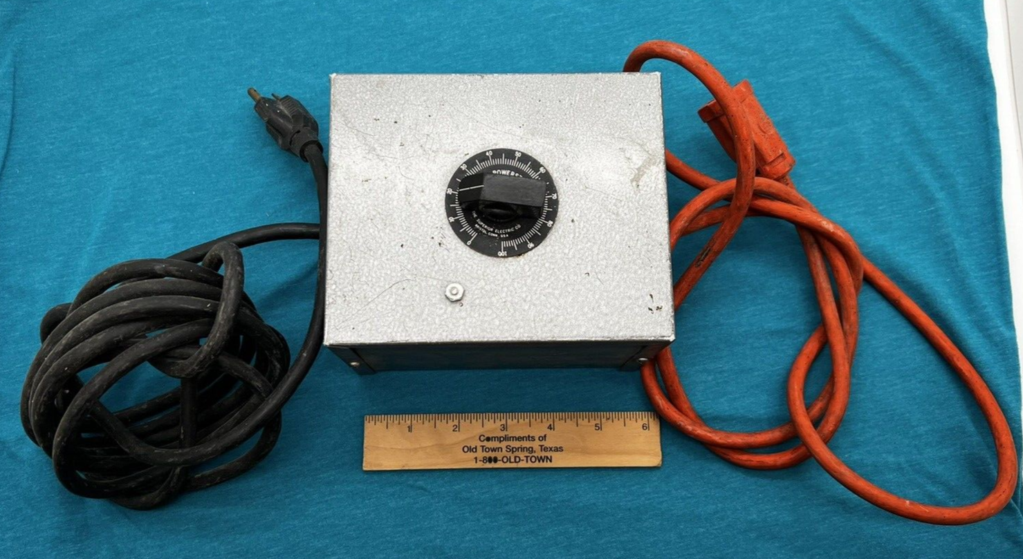 POWERSTAT Variable Autotransformer SUPERIOR ELECTRIC TRANSFORMER | eBay