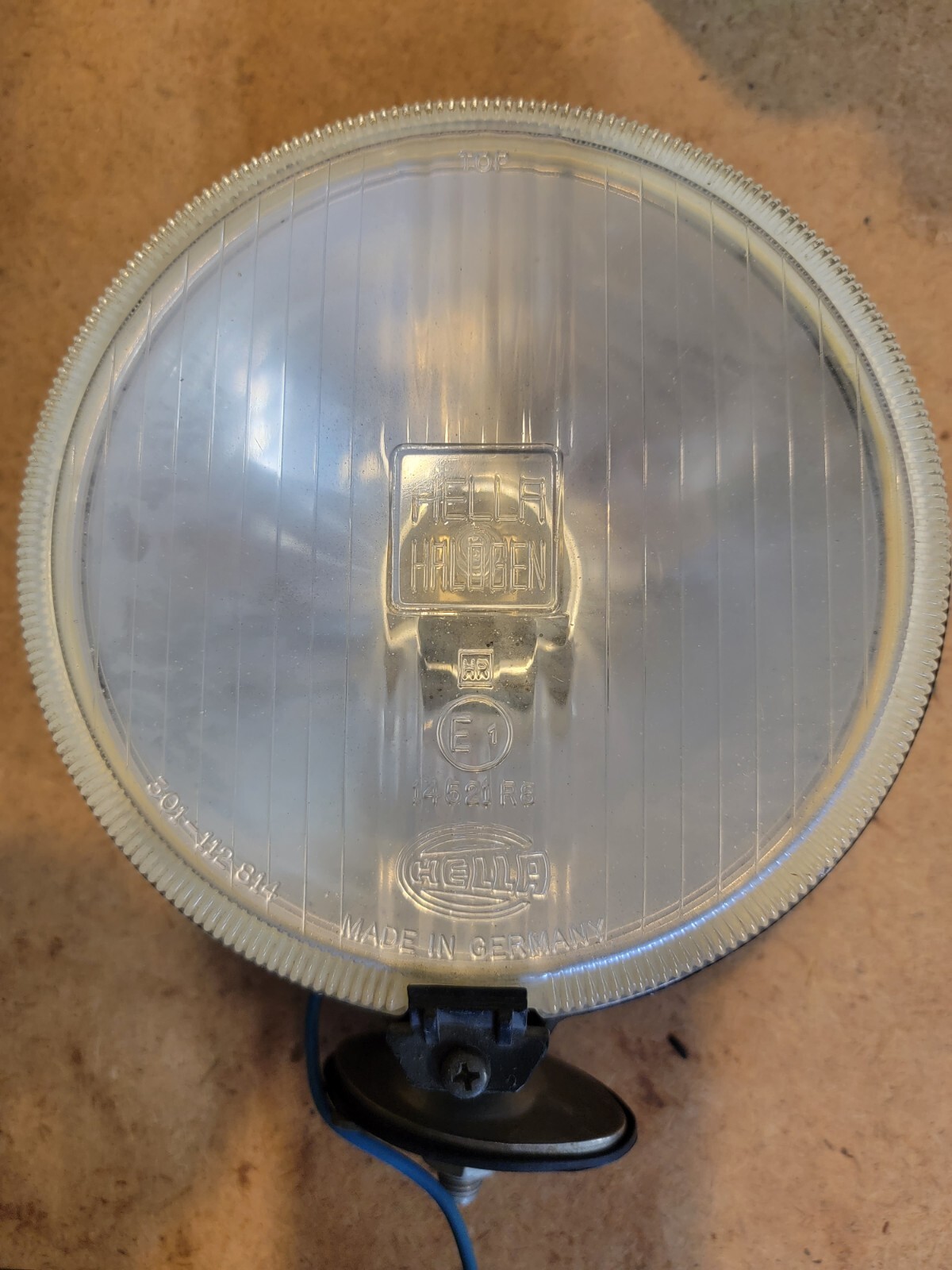 Hella 301 112814 6 1/4" 55W Round Driving Beam Light 13521R8 Old Timer ...