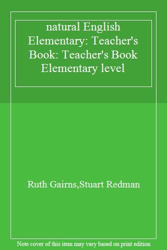 Natural English: Teacher's Book Elementary level By Ruth Gairns | eBay