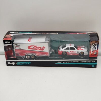 NEW 2020 Maisto Design - 1/64 Tow & Go- 1993 FORD SVT COBRA SQUAREBODY ...