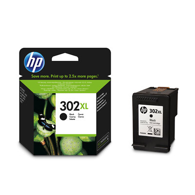 Original HP 302XL Black Ink Cartridge For OfficeJet 4652 InkJet Printer ...