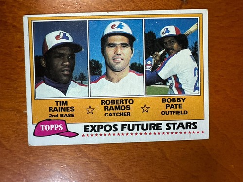 1981 Topps TIM RAINES #479 ROOKIE CARD HOF Montreal Expos Ex | eBay