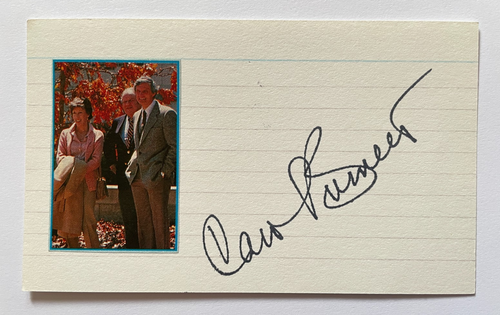 Carol Burnett - 'Queen of TV Comedy' - Original Hand Signed Autograph ...