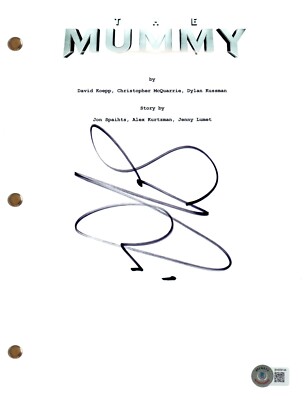 Sofia Boutella Signed Autograph The Mummy 2017 Full Movie Script ...