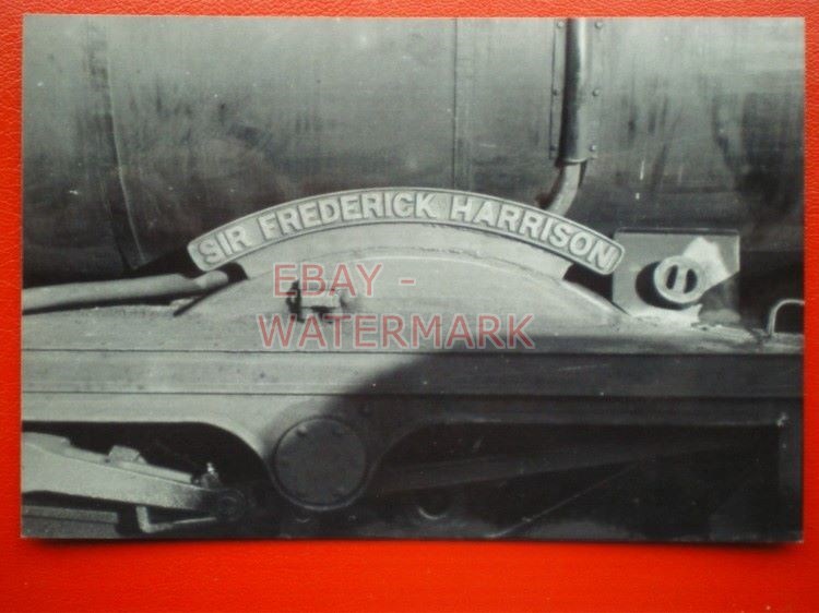 PHOTO LMS NAMEPLATE FOR PATRIOT LOCO 45531 SIR FREDERICK HARRISON | eBay