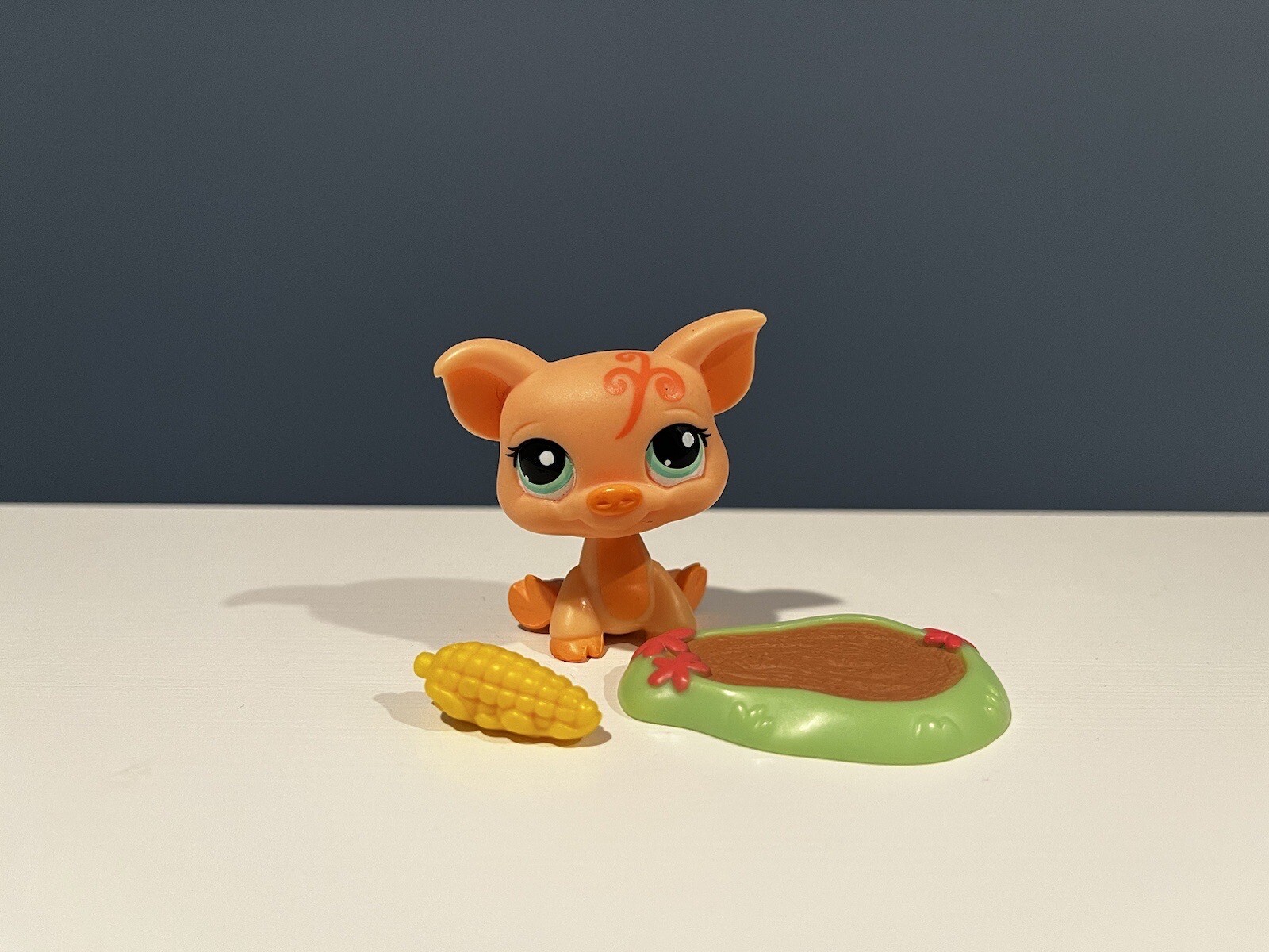 Littlest Pet Shop #998 Peach Pig LPS | eBay