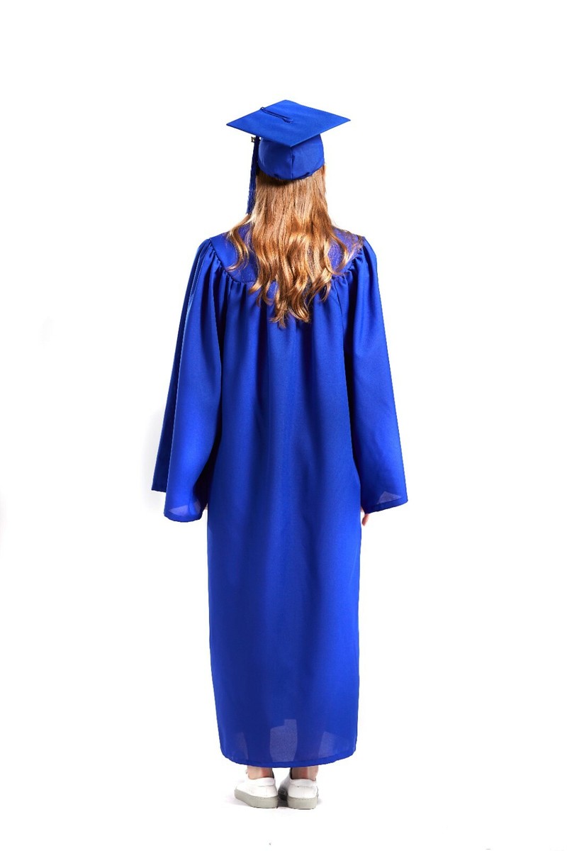 Graduation Cap Blue Tassel