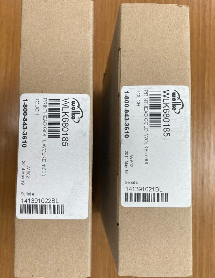 NEW VIDEOJET 8510 WLK680185 PRINT HEAD GOLD M600 | eBay