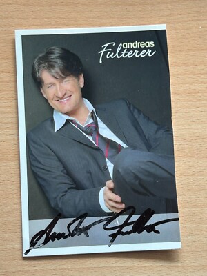 Andreas Fulterer - Autogrammkarte original signiert - #S21873 | eBay.de