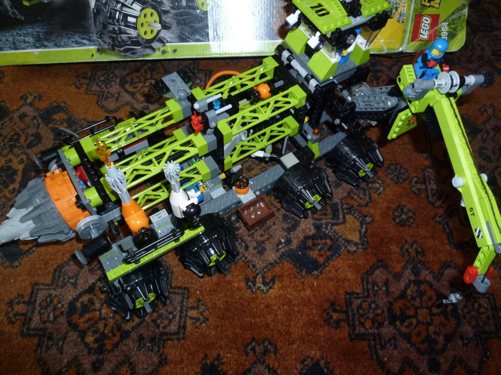 LEGO Power Miners: Titanium Command Rig (8964) 99.9% complete ...