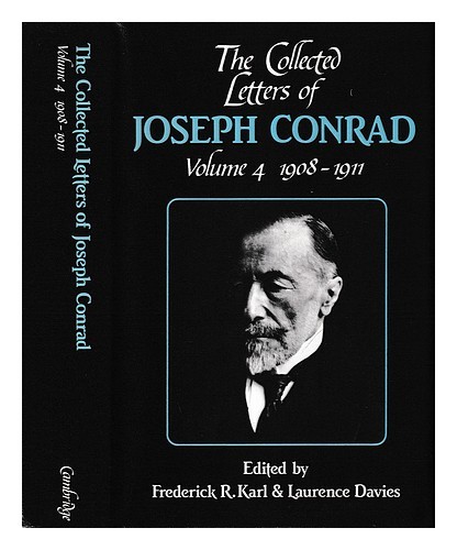 CONRAD, JOSEPH Die gesammelten Briefe Joseph Conrads. Bd.4 1908-1911 ...