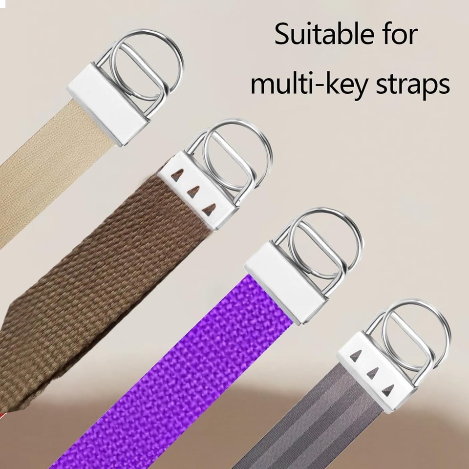 Snap Fastener Keychain Kit 50 PCS with Pliers for DIY For Lanyard ...