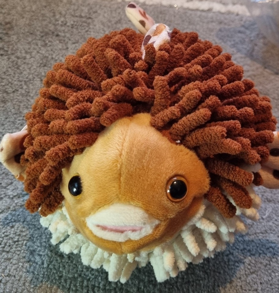 Zappi Puffer Fish 9" Soft Toy Plush Comforter without TAGS | eBay UK