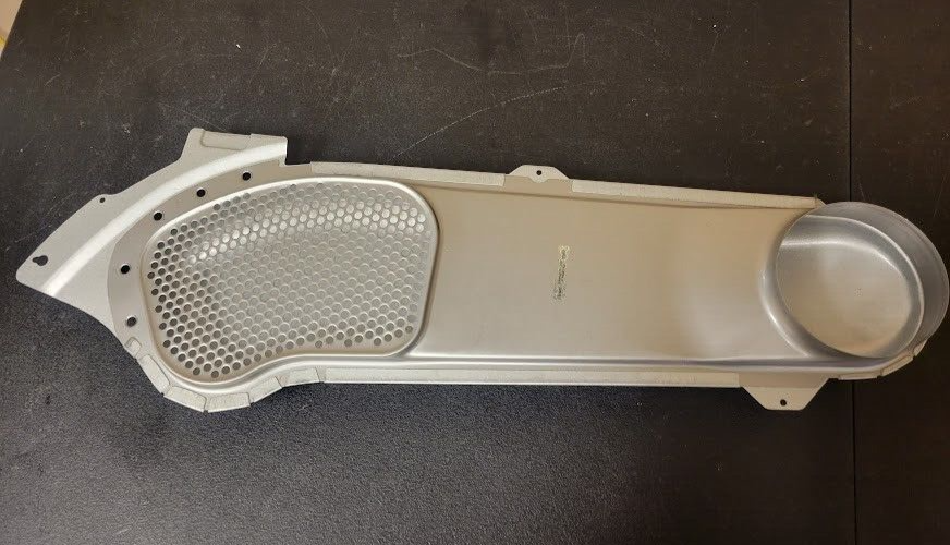 OEM Midea Dryer Air Flue Assy 12238200001422 for MLE45N1BWW Open Box ...