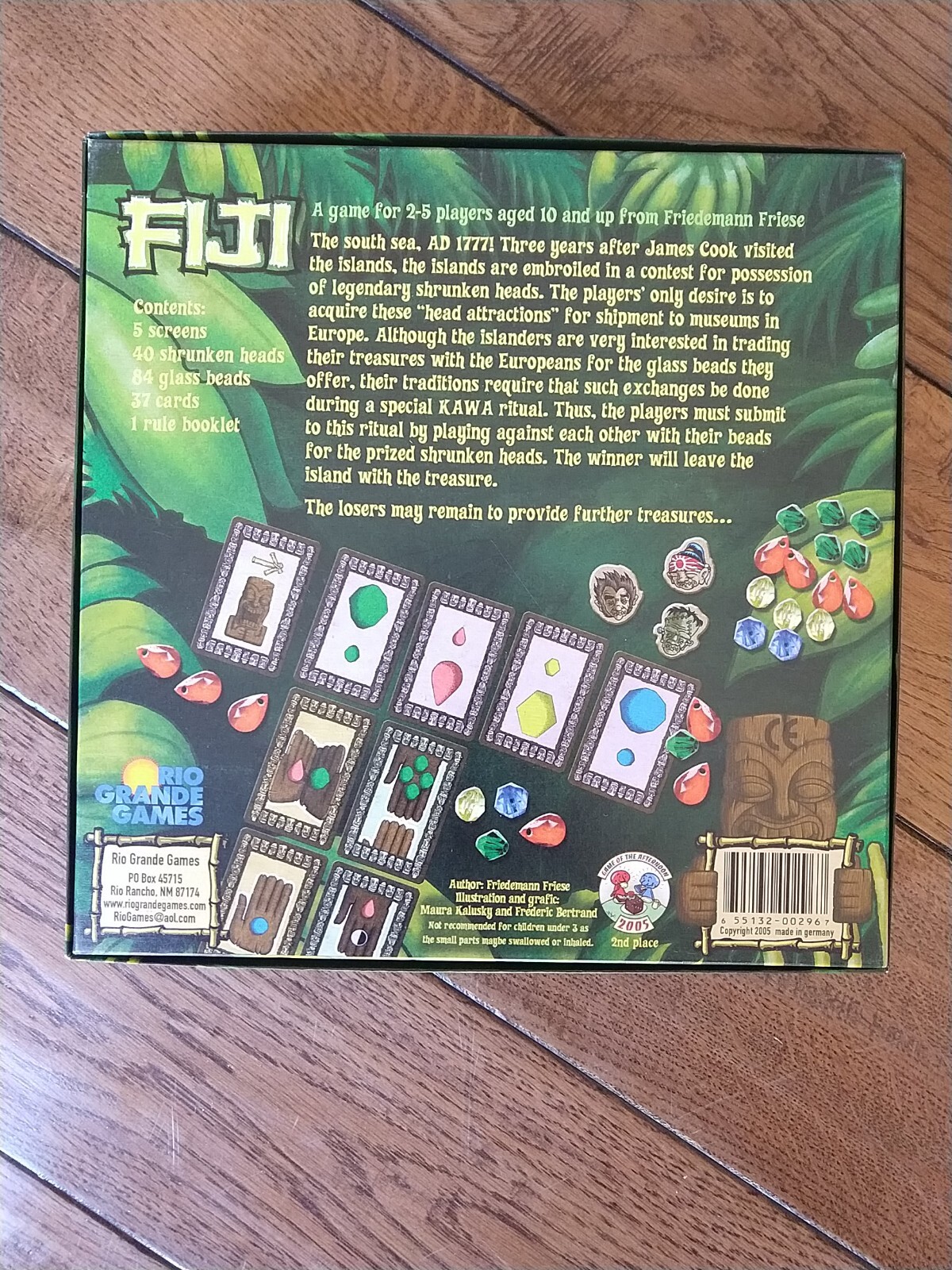 Friedemann Friese FIJI Board Game Rio Grande | eBay UK