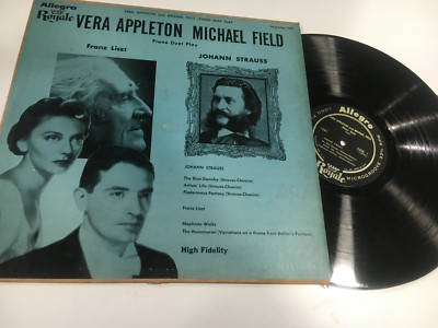Liszt & Strauss Piano Duet VERA APPLETON/MICHAEL FIELD Allegro Royale ...