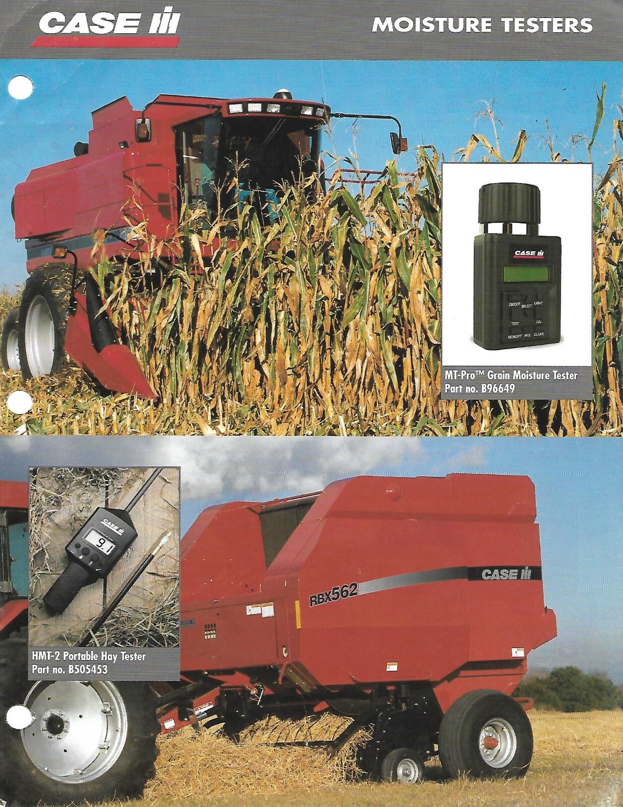 Farm Equipment Brochure - Case IH - Grain Hay Silage Moisture Testers ...