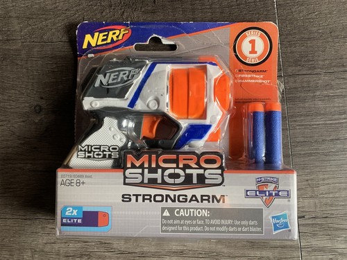 NERF Micro Shots Strongarm N-Strike Elite Series 1 Blaster | eBay