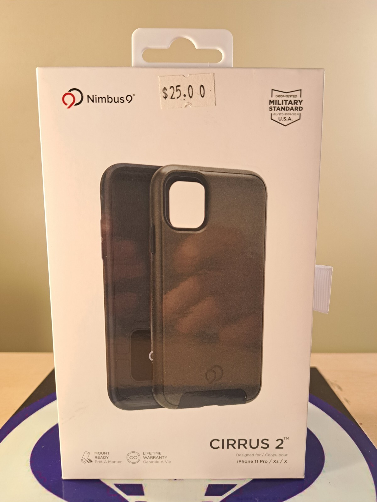 NIMBUS CIRRUS 2 CELL PHONE PROTECTOR CASE FOR APPLE IPHONE 11 PRO XS X ...