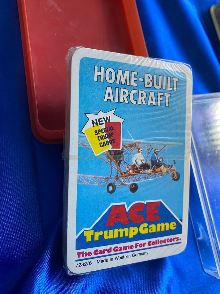 3 VINTAGE ACE Trump Card Game CARDS 2 SEALED AND 1 OPEN Made in W ...