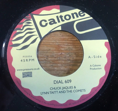Chuck Jaques Lynn Taitt And The Comets Dial 609 45 rpm Vinyl 7" Reggae ...