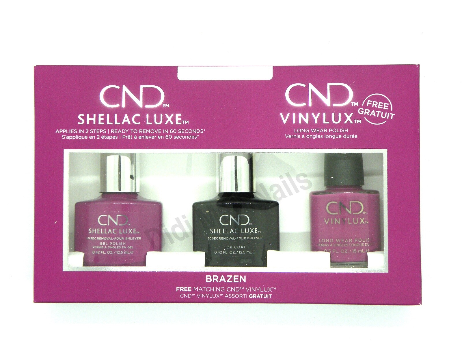 CND SHELLAC LUXE & VINYLUX PREPACK EXCLUSIVE SHADE #293 BRAZEN | eBay