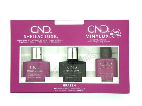 CND SHELLAC LUXE & VINYLUX PREPACK EXCLUSIVE SHADE #293 BRAZEN | eBay