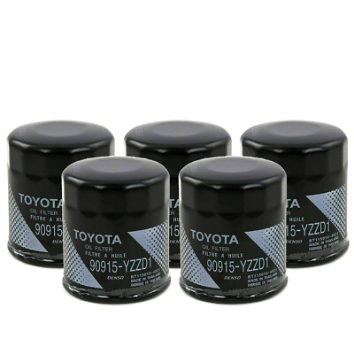 Genuine OEM Set of 5 Engine Oil Filters For Lexus Toyota | eBay