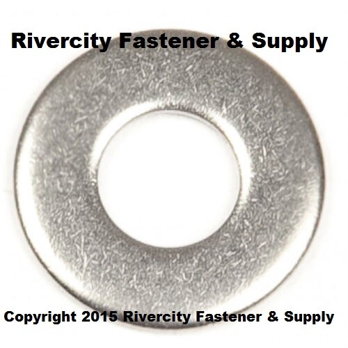 (250) #12 Stainless Steel Flat Washers Size 12 / Number 12 Washer / 7/ ...