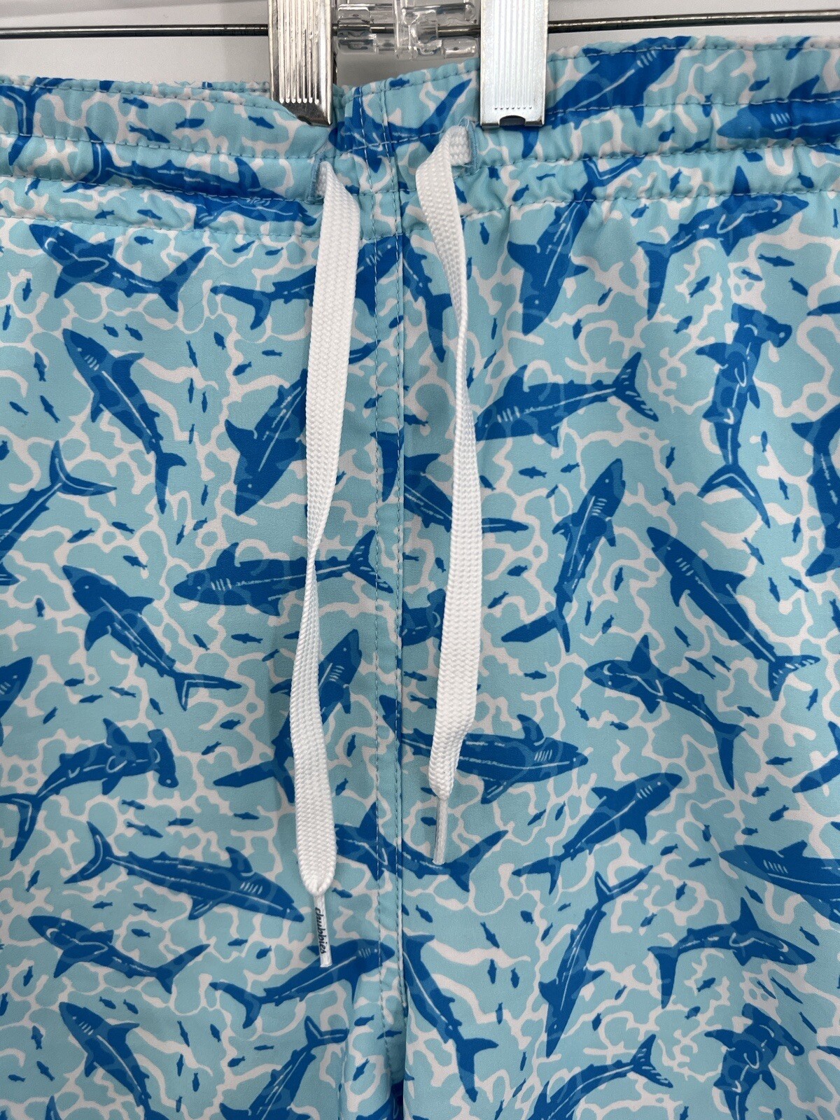 Chubbies 7" Blue The Shark Sides Classic Drawstring S… - Gem