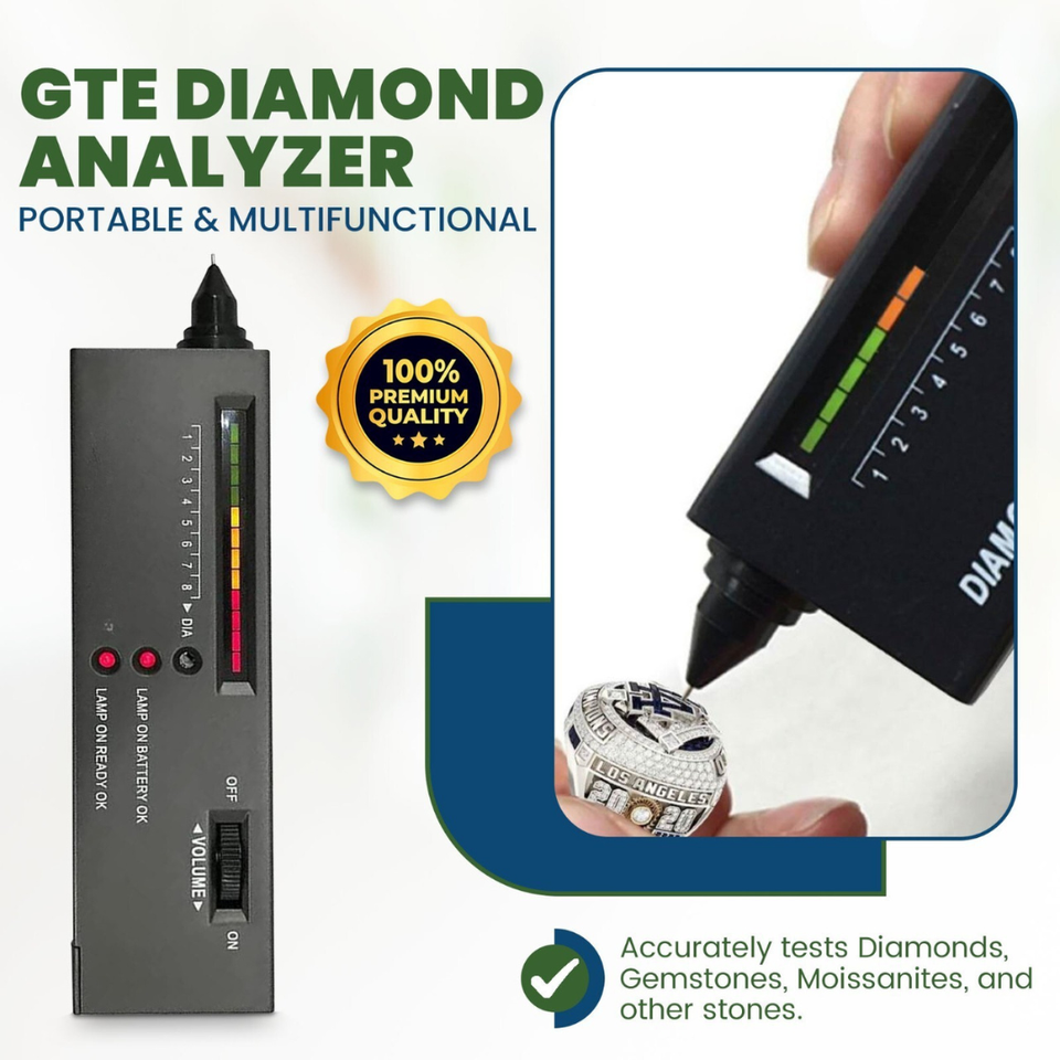 Gold Silver Jewelry Test Kit 10K 14K 18K 24K Digital Scale Diamond ...