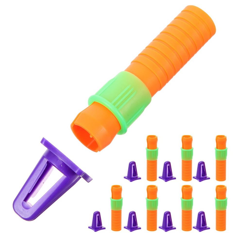 20 Pcs Crayon Extender Cap for Office Pencil Extenders Colored Pencils ...