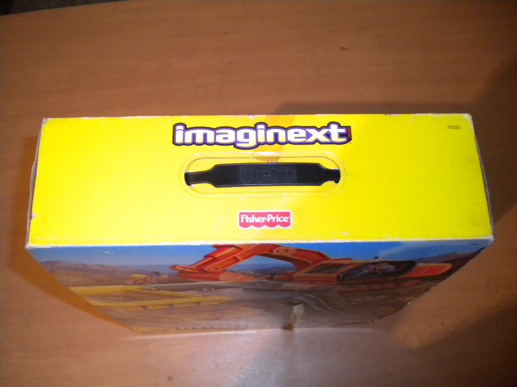 2002 VINTAGE FISHER PRICE IMAGINEXT CONSTRUCTION SITE SET MIB | eBay